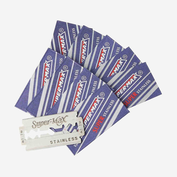 Plastic Free Safety Razor Blades | Pack of 10 Razor Refills - UpCircle ...